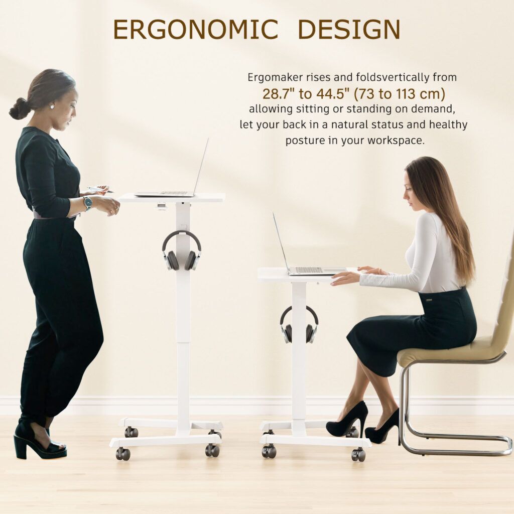 Buy Pneumatic Sit Stand Desk on Ergomaker Store