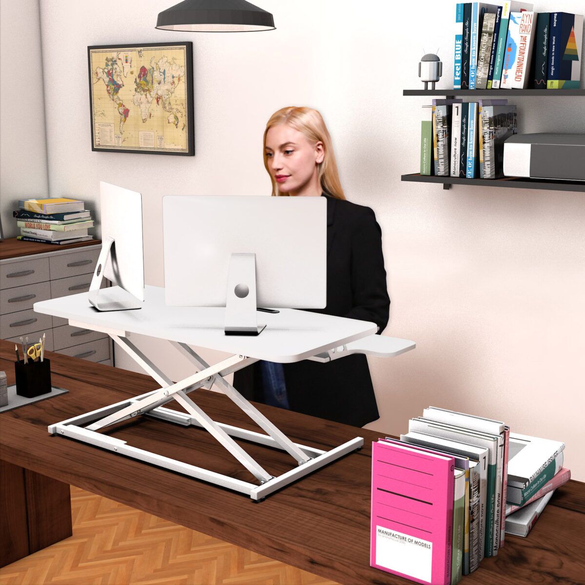 Ergomaker 32“ Adjustable Standing Desk Converter DC02